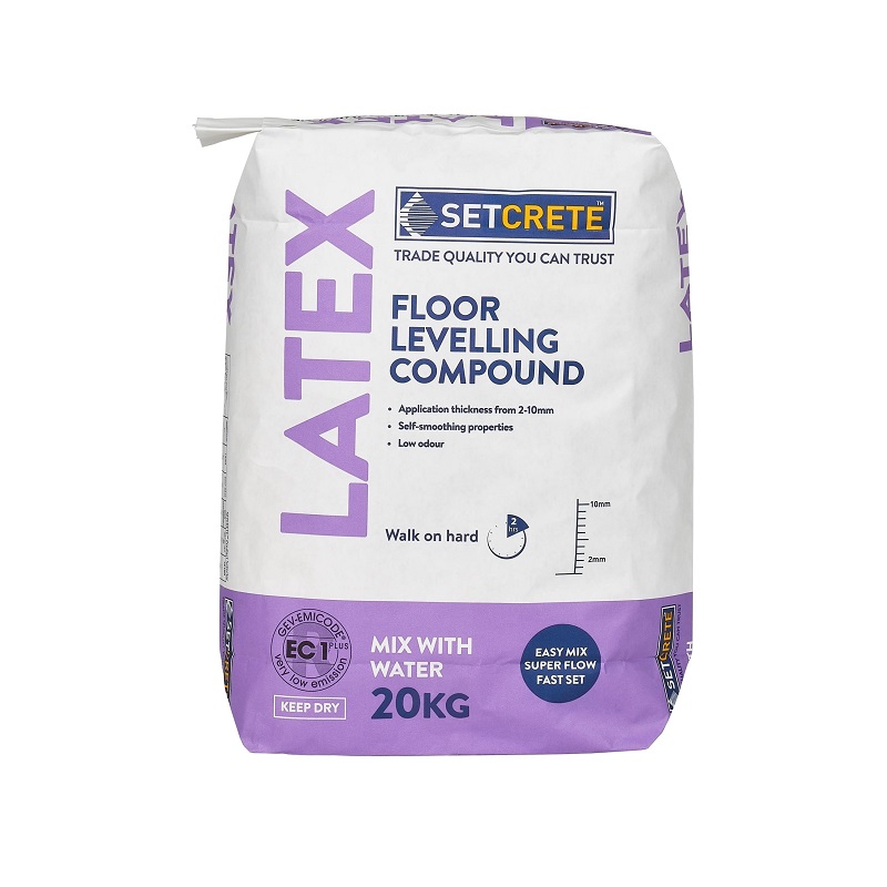 Setcrete Latex Floor Levelling Compound 20kg - Robert Price