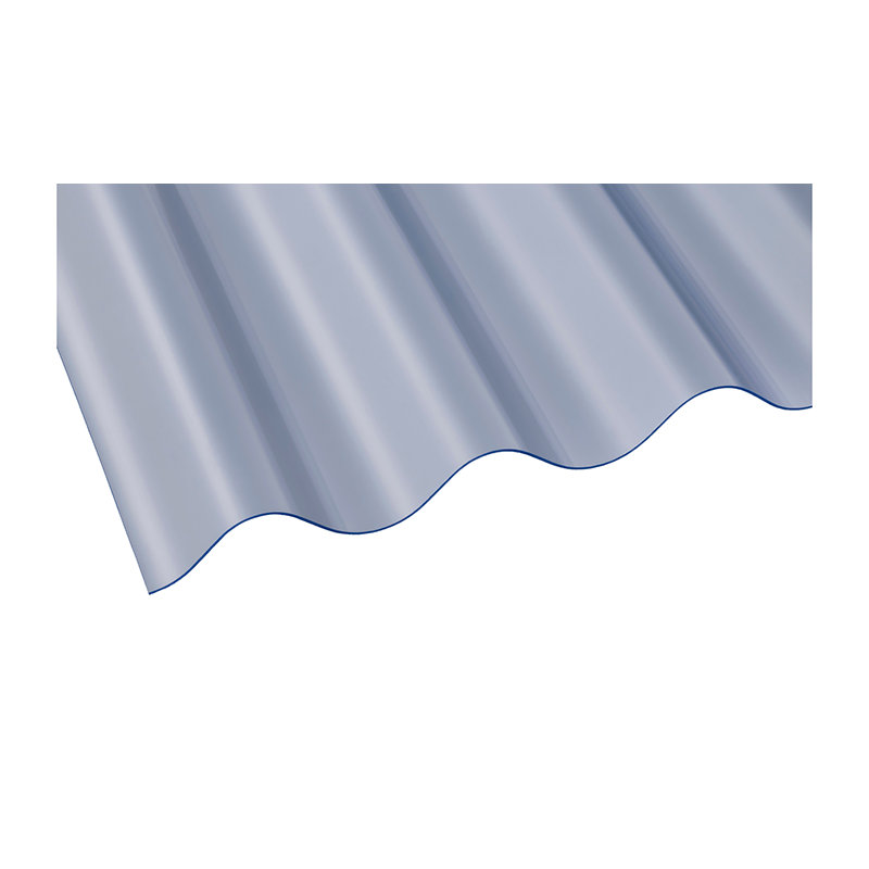 Vistalux Corrugated 1.1mm PVC Roofing Sheet 3" ASB Heavy Duty - Clear (3050mm) - Robert Price