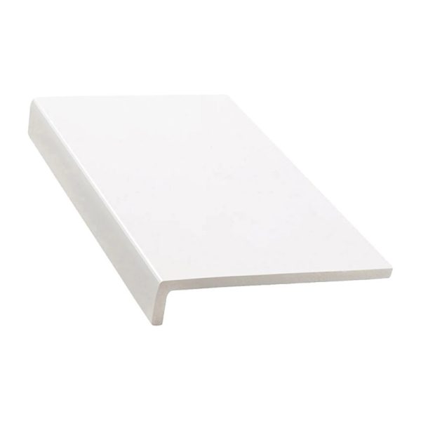 Kestrel uPVC Square Reveal Liner Fascia Capping Board 200mm - White ...