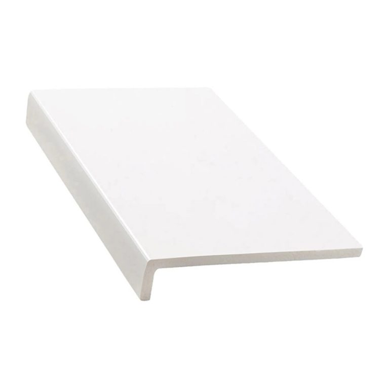 Kestrel uPVC Square Reveal Liner Fascia Capping Board 200mm - White ...